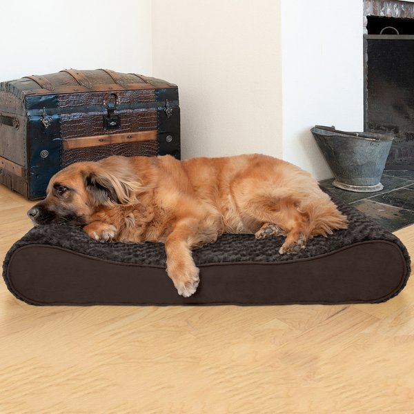 FURHAVEN Ultra Plush Luxe Lounger Orthopedic Cat & Dog Bed with ...