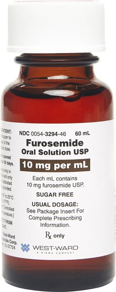 FUROSEMIDE (Generic) Oral Solution for Dogs, 10 mg/mL, 60-cc - Easy ...