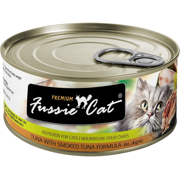 FUSSIE CAT Premium Tuna & Chicken Formula in Aspic Grain-Free Wet Cat ...