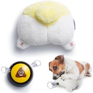 Out of Stock - FUZZWOOF Hilarious Farting Corgi Butt Plush Dog Toy ...