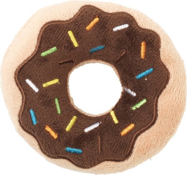 FUZZYARD Donuts Squeaky Plush Dog Toy, 2 count - Chewy.com