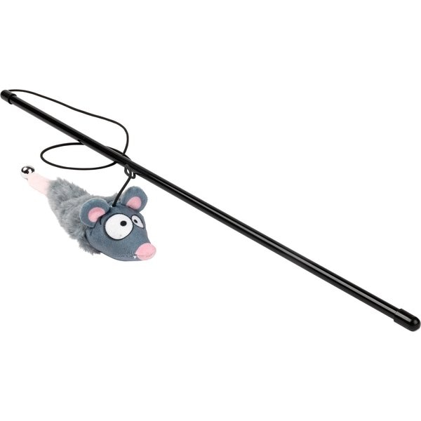 FUZZYARD Rack Off Rat Teaser Wand Cat Toy with Catnip - Chewy.com