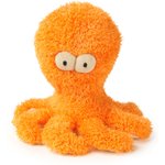MIGHTY Bone Squeaky Plush Dog Toy, Red - Chewy.com