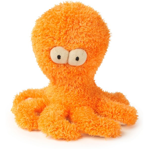 MIGHTY Bone Squeaky Plush Dog Toy, Red - Chewy.com