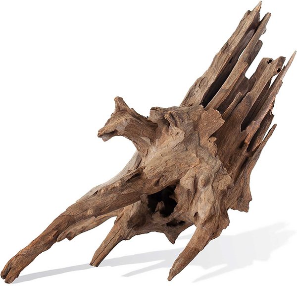 GALAPAGOS Hollow Tree Root Driftwood Terrarium Wood, Natural, 12 to 16 ...