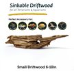GALAPAGOS Sinkable Driftwood Terrarium & Aquarium Accessory, Natural ...