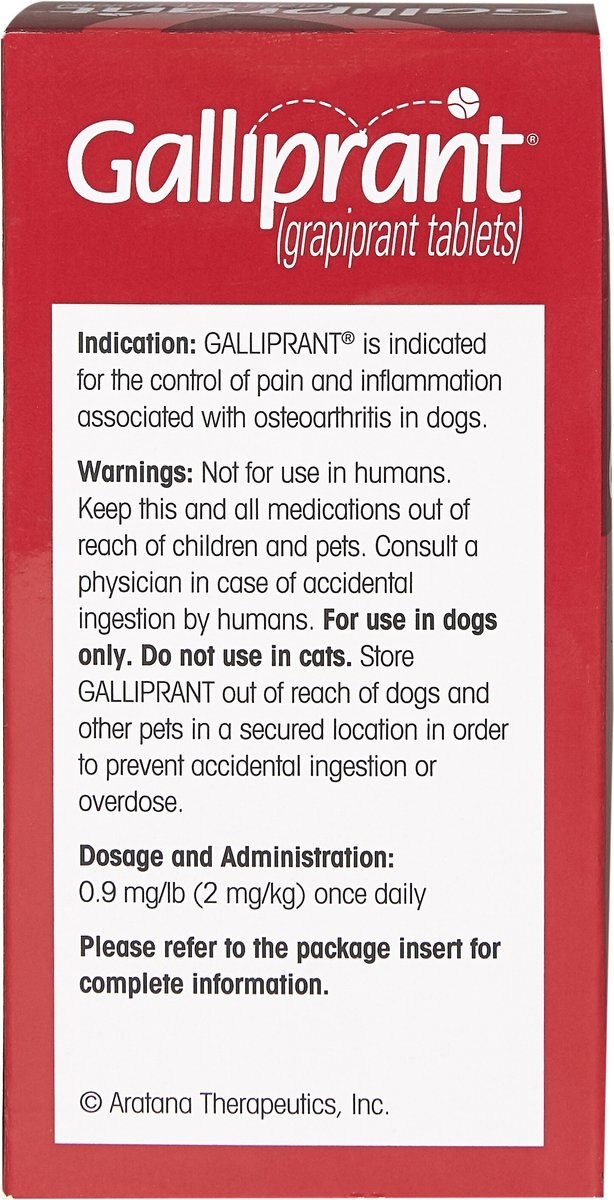 GALLIPRANT (grapiprant) Tablets for Dogs, 100-mg - Easy Refills | Chewy Rx