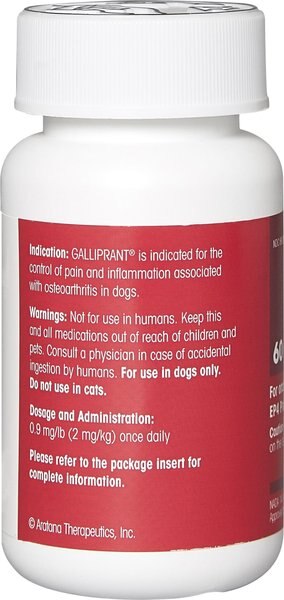GALLIPRANT (grapiprant) Tablets for Dogs, 60-mg - Easy Refills | Chewy Rx