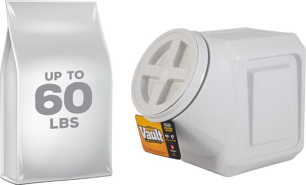 GAMMA2 Vittles Vault Stackable Pet Food Storage, 60-lb - Chewy.com