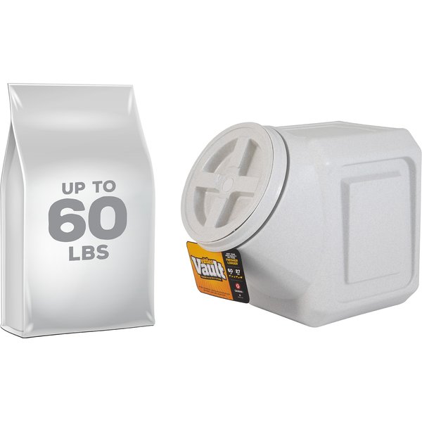 GAMMA2 Vittles Vault Stackable Pet Food Storage, 60-lb - Chewy.com