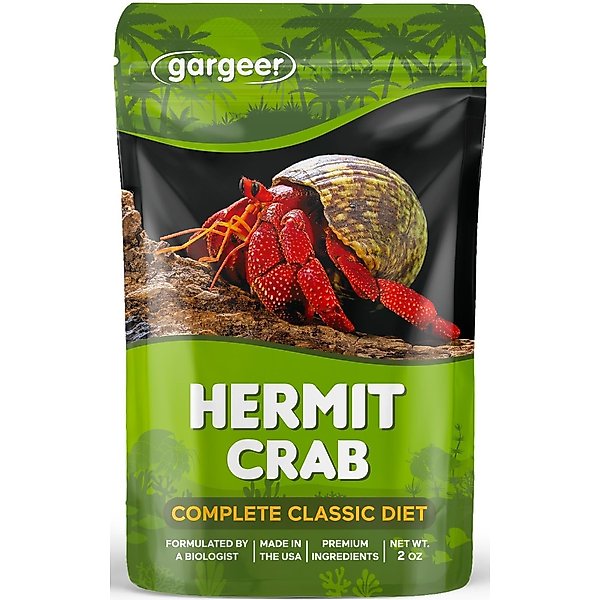 GARGEER Complete Diet Hermit Crab Food, 2-oz bag - Chewy.com