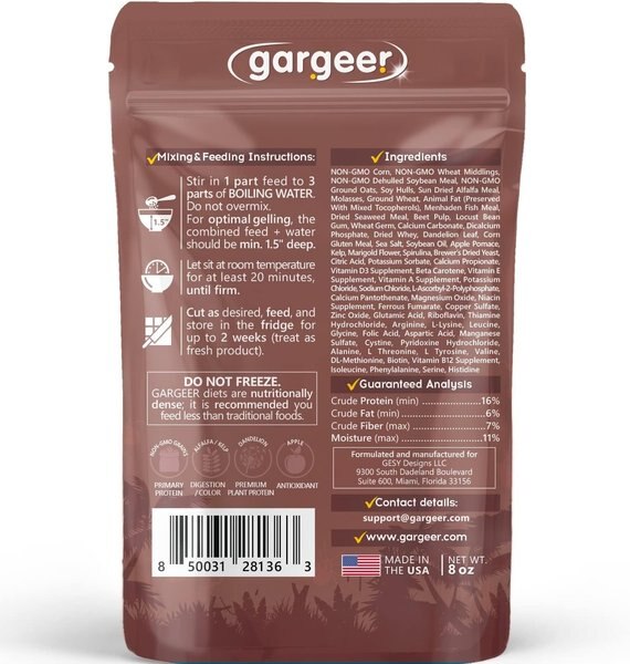 GARGEER Complete Gel Diet Bug & Insect Food, 8-oz bag - Chewy.com