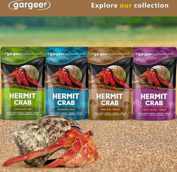 GARGEER Protein Hermit Crab Treat, 2-oz bag - Chewy.com