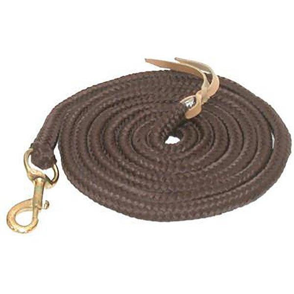 WEAVER EQUINE Poly Horse Lead Rope, Hurricane Blue - Chewy.com