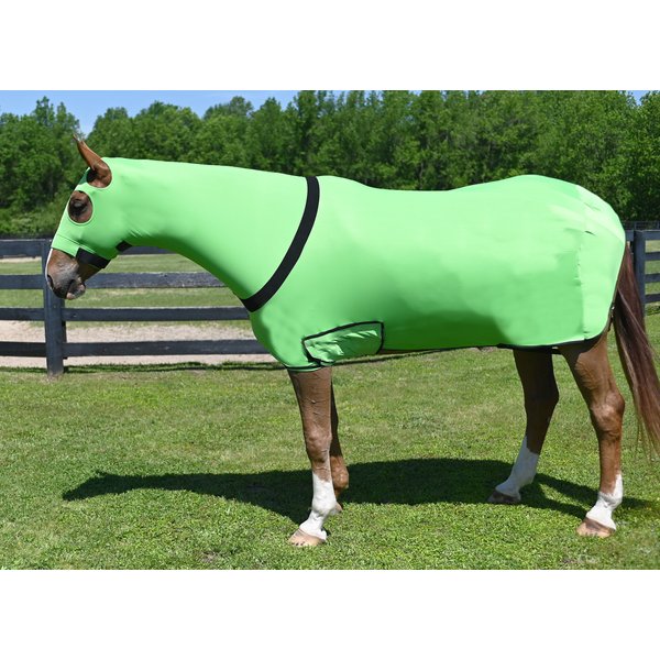 GATSBY StretchX Full Body Slicker Horse Sheet, Lime Green, Medium ...