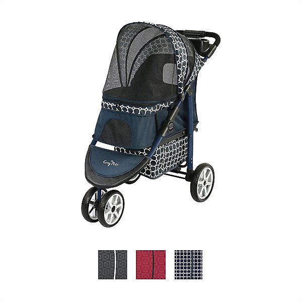 Temporarily Unavailable - PET GEAR Double No-Zip Pet Stroller, Pine ...