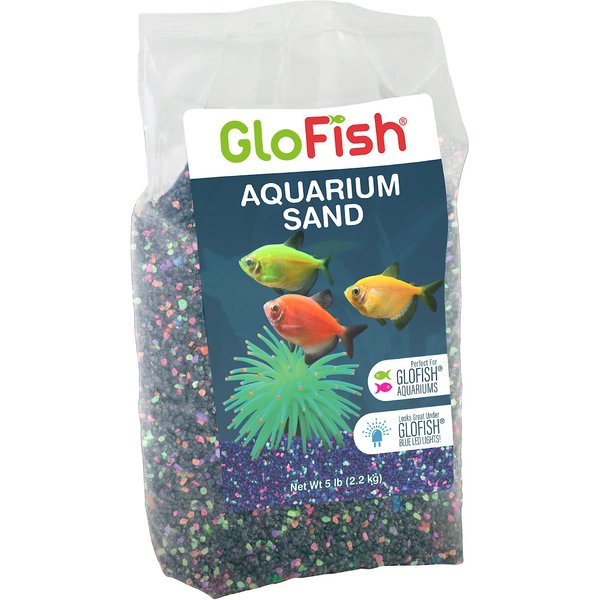 AQUA TERRA Aquarium & Terrarium Sand, Natural Tan, 5-lb bag - Chewy.com