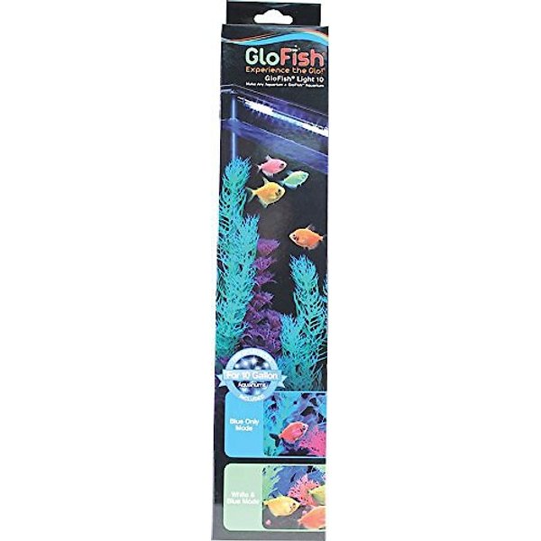 GLOFISH LED White & Blue Light Stick, 13-in, 1 count - Chewy.com