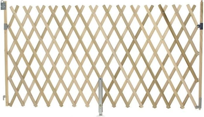 GMI Keepsafe Wooden Expanding Pet Gate, 5-ft wide - Chewy.com