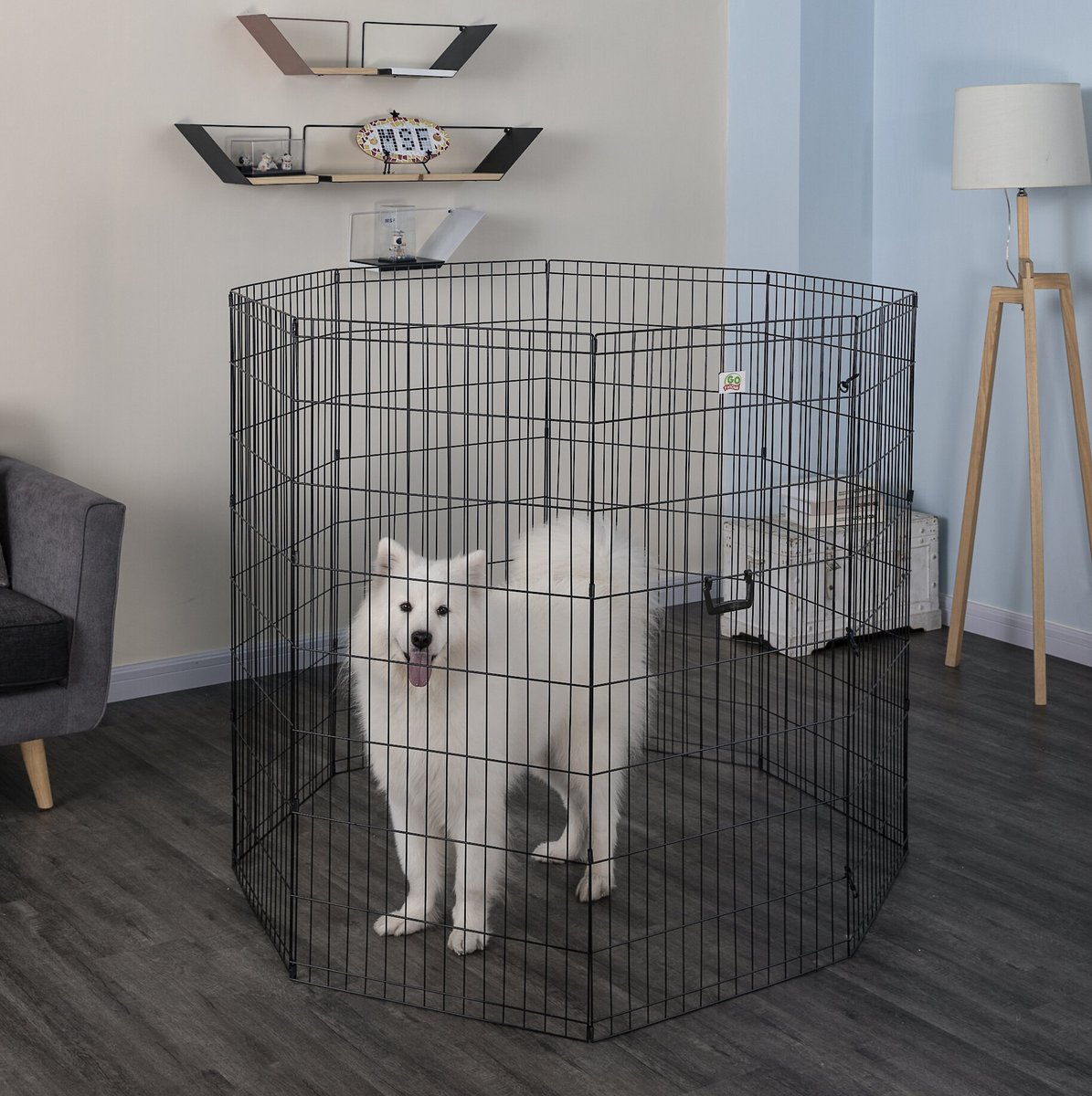 Temporarily Unavailable - GO PET CLUB Foldable Wire Dog Exercise Pen, X ...