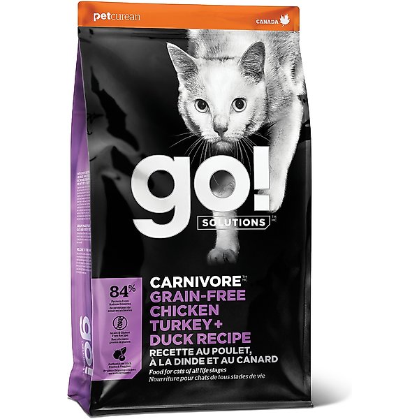GATHER Free Acres Organic Free-Run Chicken Dry Cat Food, 4-lb bag ...