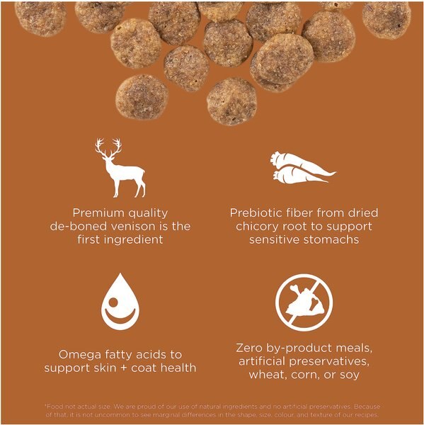 GO! SOLUTIONS Sensitivities Limited Ingredient Venison Grain-Free Dry ...