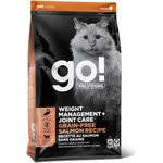 GO! SOLUTIONS Carnivore Grain-Free Salmon + Cod Recipe Dry Cat Food, 8 ...