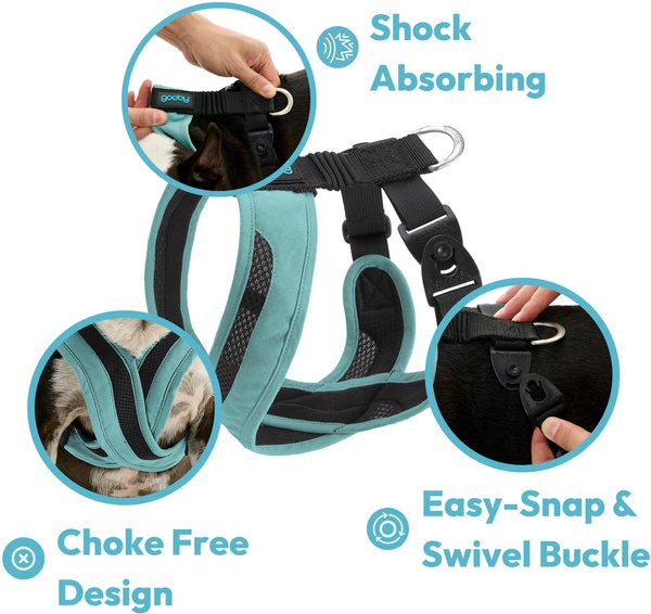 GOOBY Escape Free Comfort X One Dog Harness, Miami Yellow, Medium: 16 ...