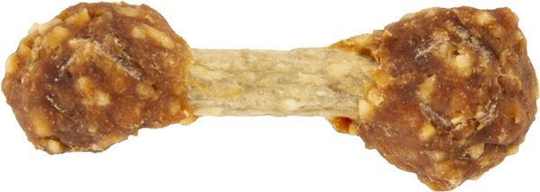 GOOD 'N' FUN Dumbbells Chicken Flavor Dog Treat Chews, Small, 12-oz bag ...