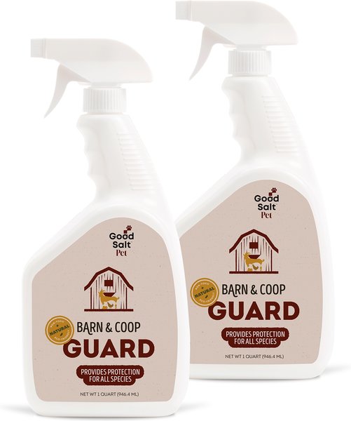 GOOD SALT PET Barn & Coop Guard Deodorizing Spray, 32-fl oz bottle, 2 ...