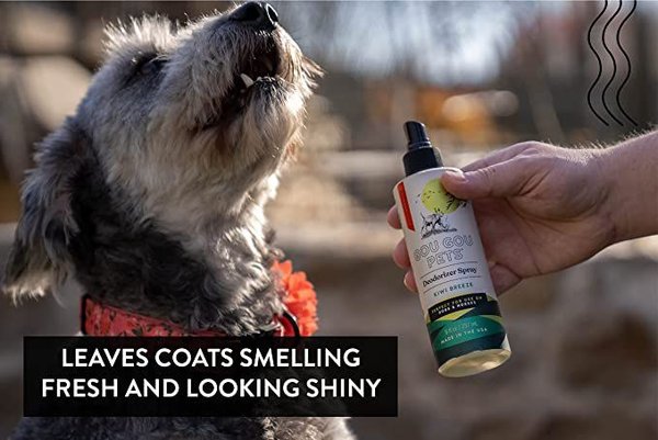 GOU GOU PETS Deodorizer Spray for Smelly Dog & Horse Spray, 8-fl oz ...