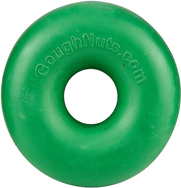GOUGHNUTS Ring Dog Toy, Green, Original - Chewy.com