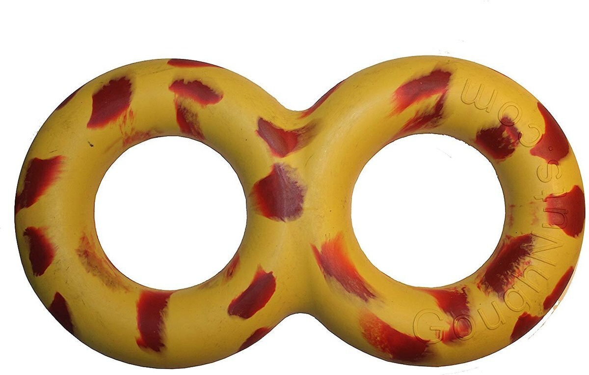 GOUGHNUTS Tug Dog Toy, 9-in, Yellow - Chewy.com