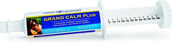 GRAND MEADOWS Calm Paste Horse Supplement, 60cc - Chewy.com