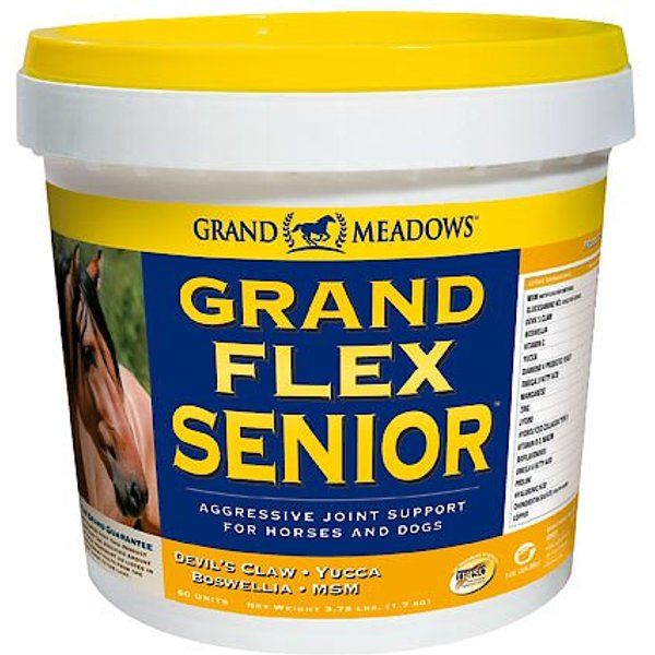 GRAND MEADOWS Grand Flex Senior Aggressive Joint Support Powder Dog ...