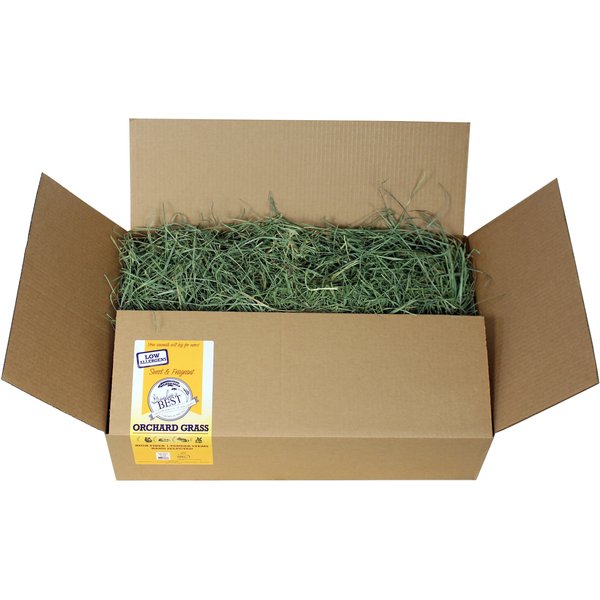 RABBIT HOLE HAY Ultra Premium Hand-Packed Coarse Orchard Grass for ...