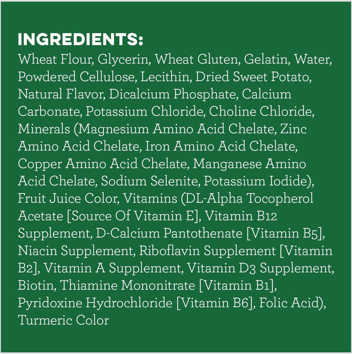 GREENIES Regular Sweet Potato Natural Dental Dog Treats, 36 count ...
