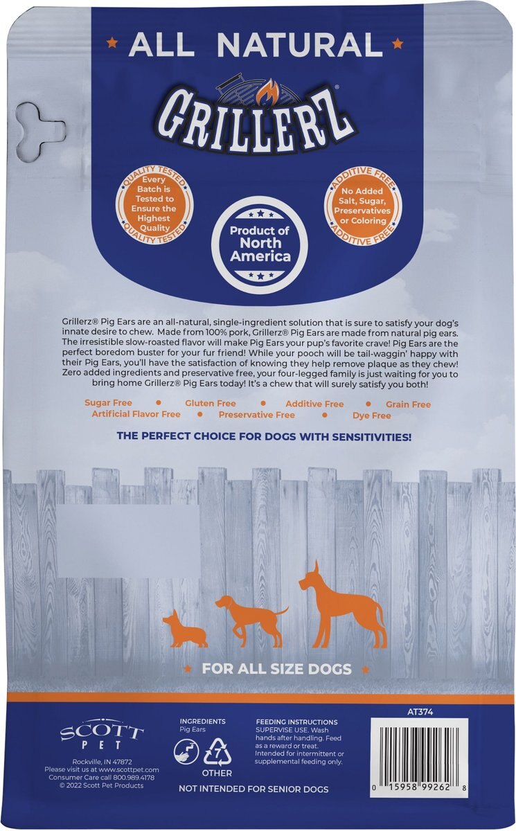 GRILLERZ Pork Nuggets Dog Treats, 1-lb bag - Chewy.com