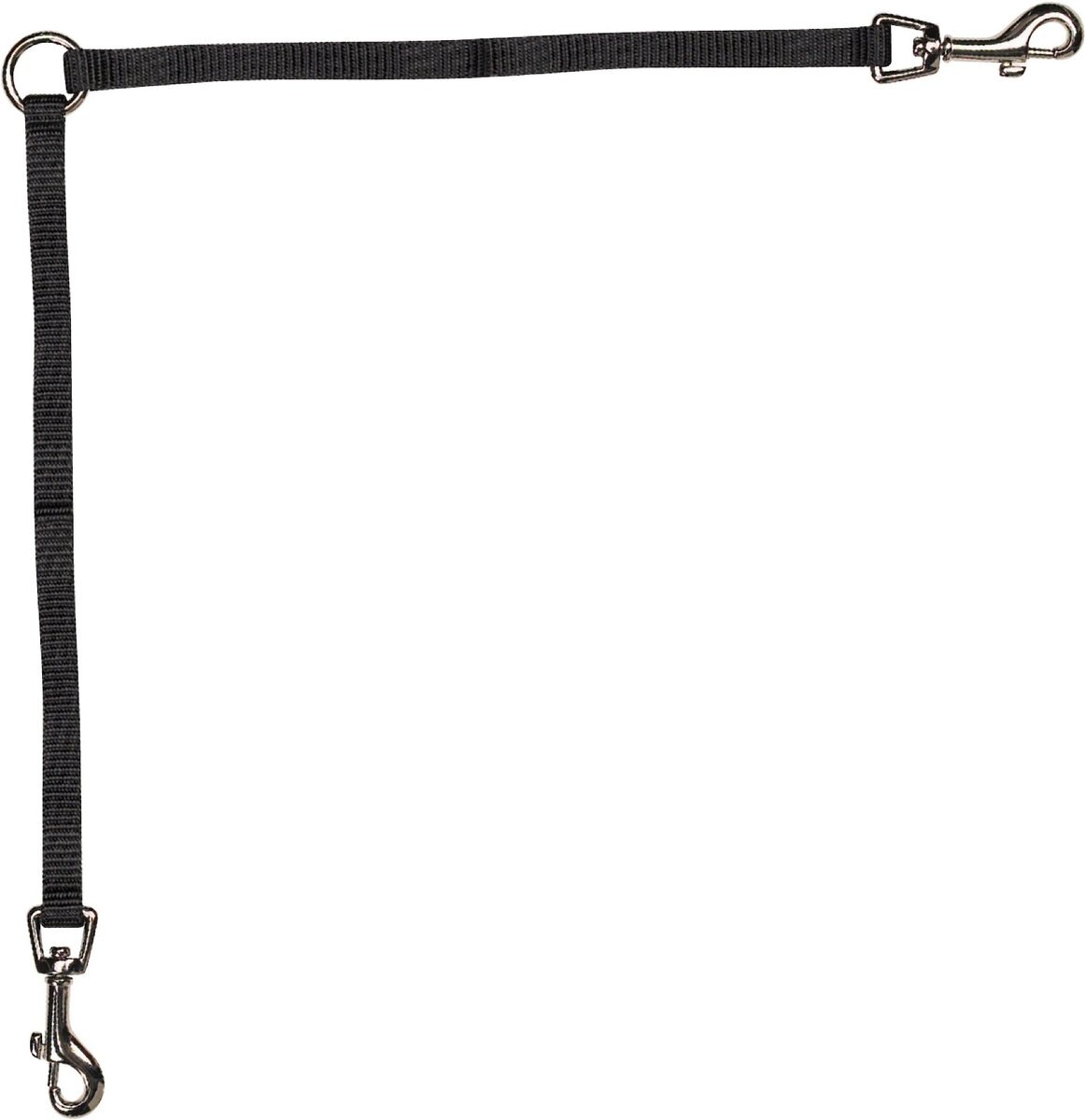 GUARDIAN GEAR 2-Way Dog Coupler, Black, Large - Chewy.com