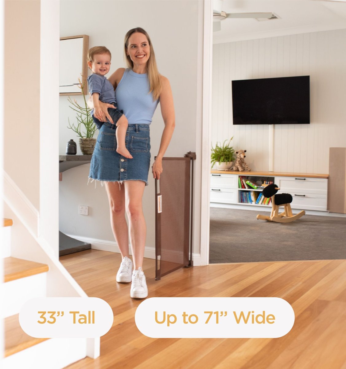 Out of Stock - HAKUNA PETS Retractable Steel & Mesh Mounted Dog & Cat ...