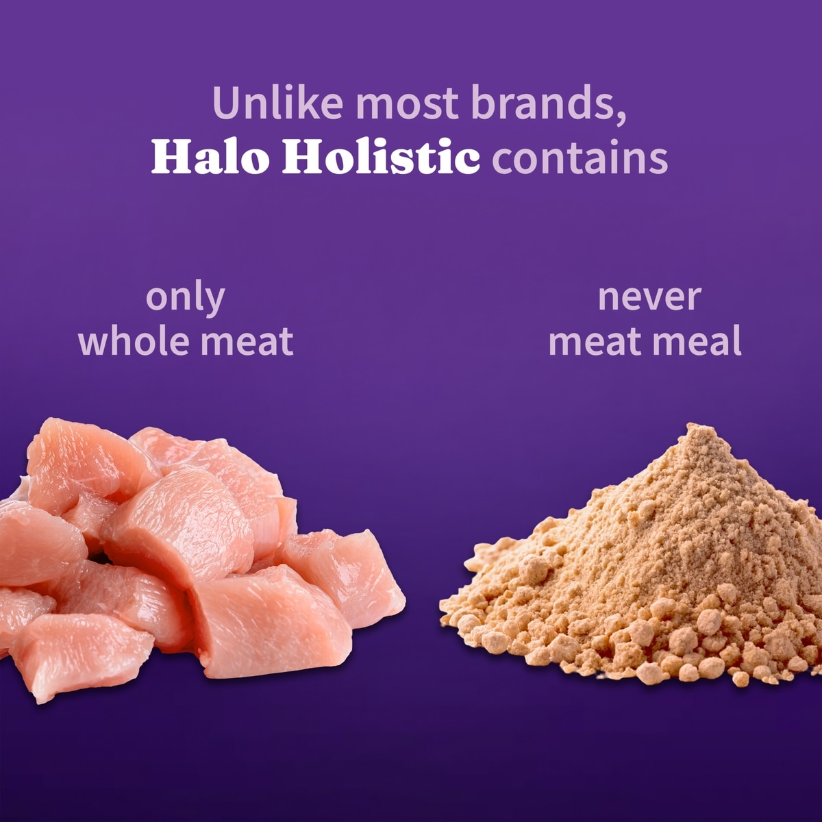 HALO Holistic Complete Digestive Health Chicken & Brown Rice Dog Food ...