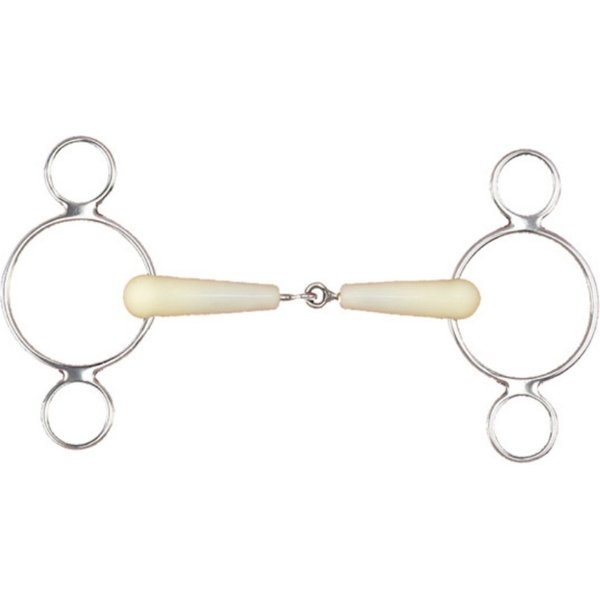 HAPPY MOUTH Shaped Mullen Pro King Dee Horse Bit, 5 3/4-in - Chewy.com