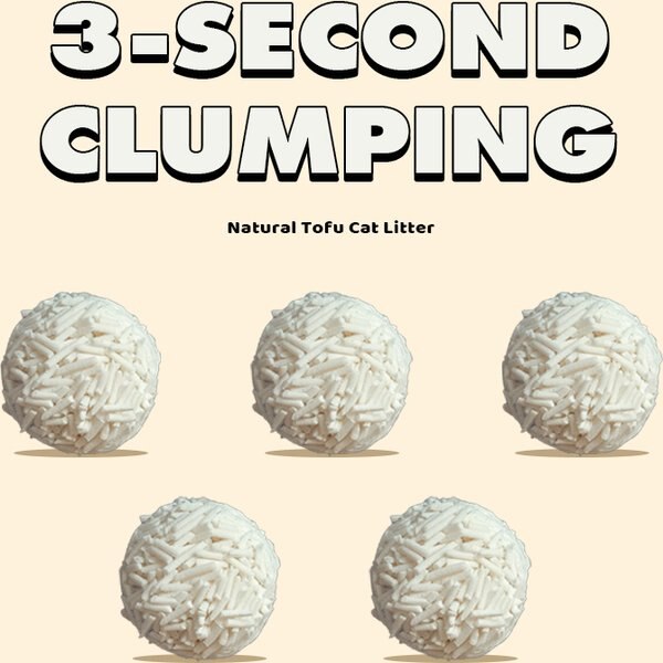 HAPPY & POLLY Organic Tofu Clumping Cat Litter, 20-lb bucket - Chewy.com