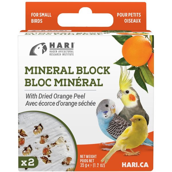 ZOO MED Bird Banquet Fruit Formula Mineral Block Beak Conditioner, 1 ...
