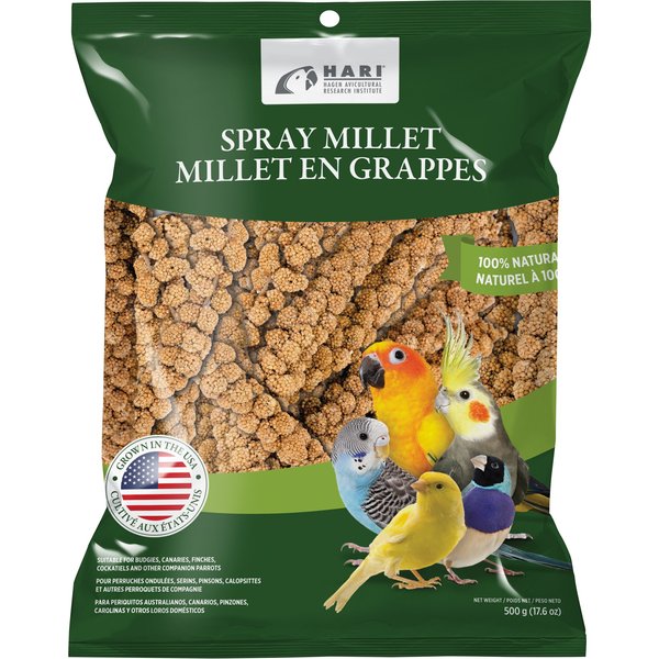 BROWN'S Extreme! Natural Spray Millet Bird Treat, 16-oz bag - Chewy.com
