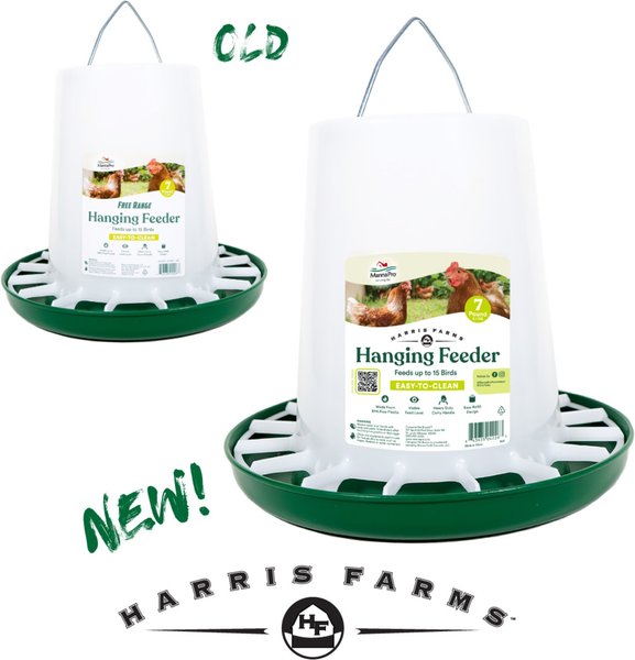 HARRIS FARMS Free Range Hanging Poultry Feeder - Chewy.com