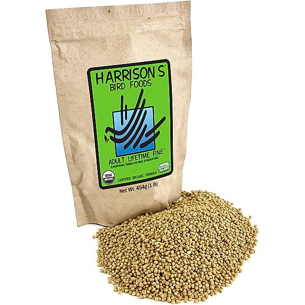 TOP'S PARROT FOOD Organic Mini Pellets Bird Food, 4-lb bag - Chewy.com