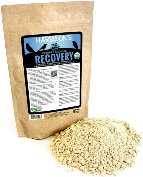HARRISON'S BIRD FOODS Recovery Formula Organic Bird Supplement, 12.3-oz ...