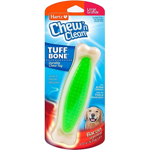 BENEBONE Bacon Flavor Dental Tough Dog Chew Toy, Large - Chewy.com