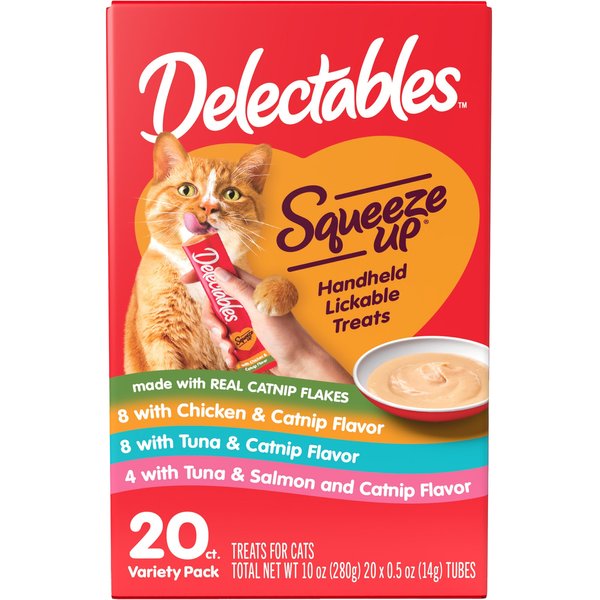VITAKRAFT Lick 'n' Lap Snack Chicken Lickable Cat Treats, 0.42-oz tube ...